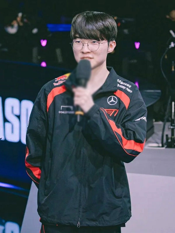 2024 LCK T1 Black Bomber Uniform Jacket